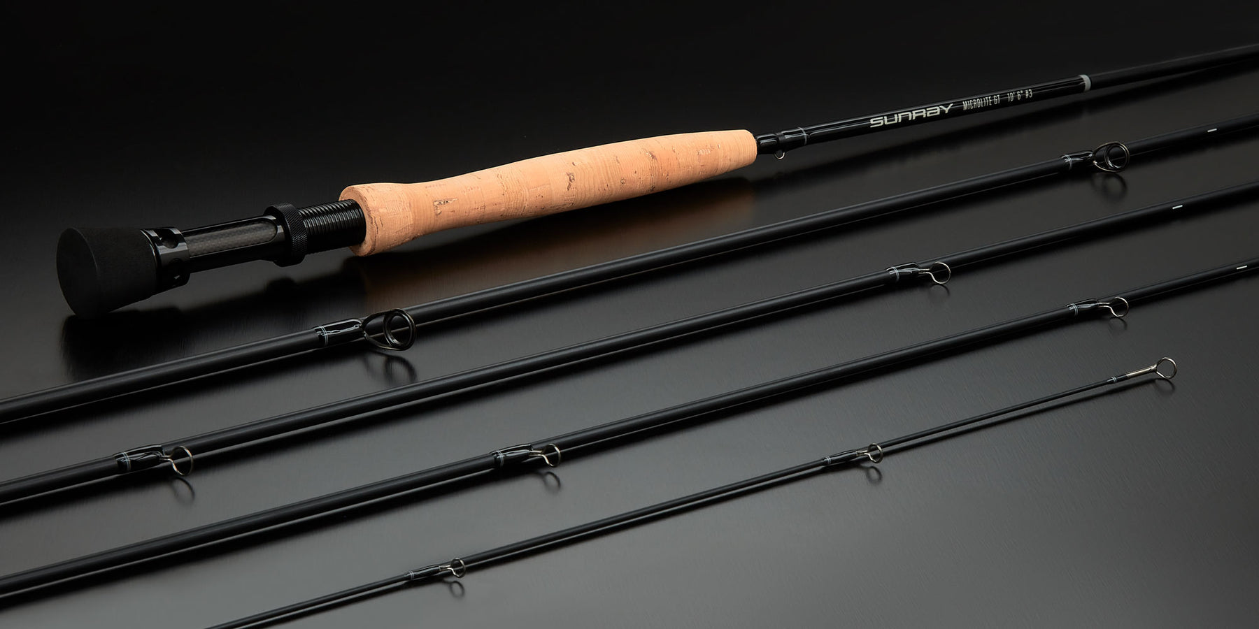 Sunray Microlite GT Ultra Light Rod #0 - #5 Torzite Stripping Guides ...