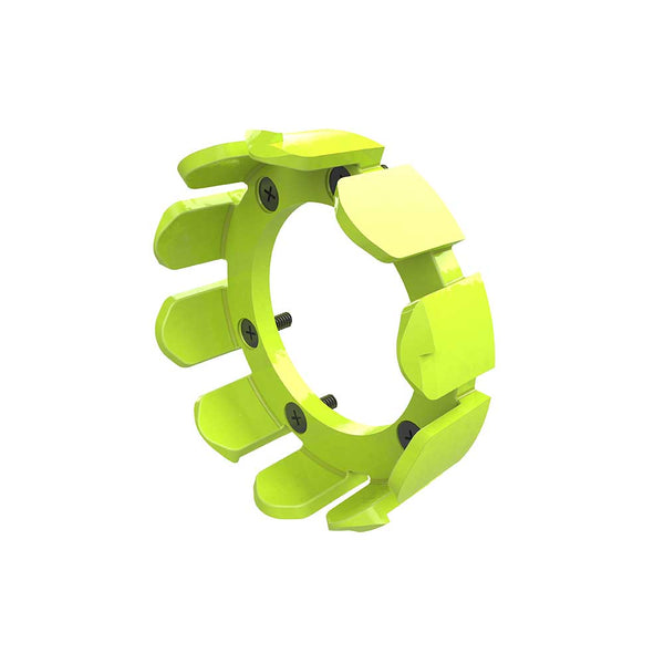 Lock Fly Reel Lime Hub