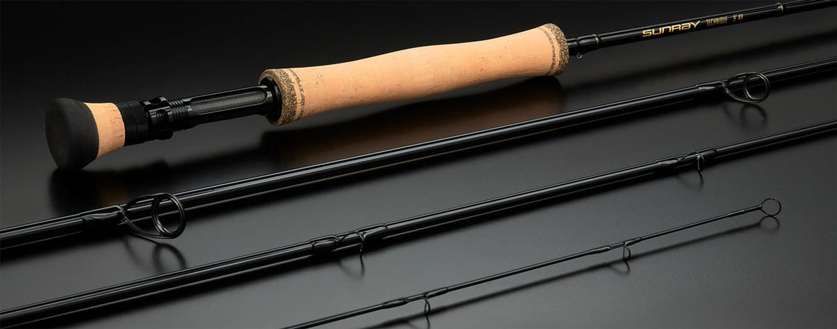 Sunray Technique Super Slim Fly Rod #5 - #8 Progressive Action Fly ...